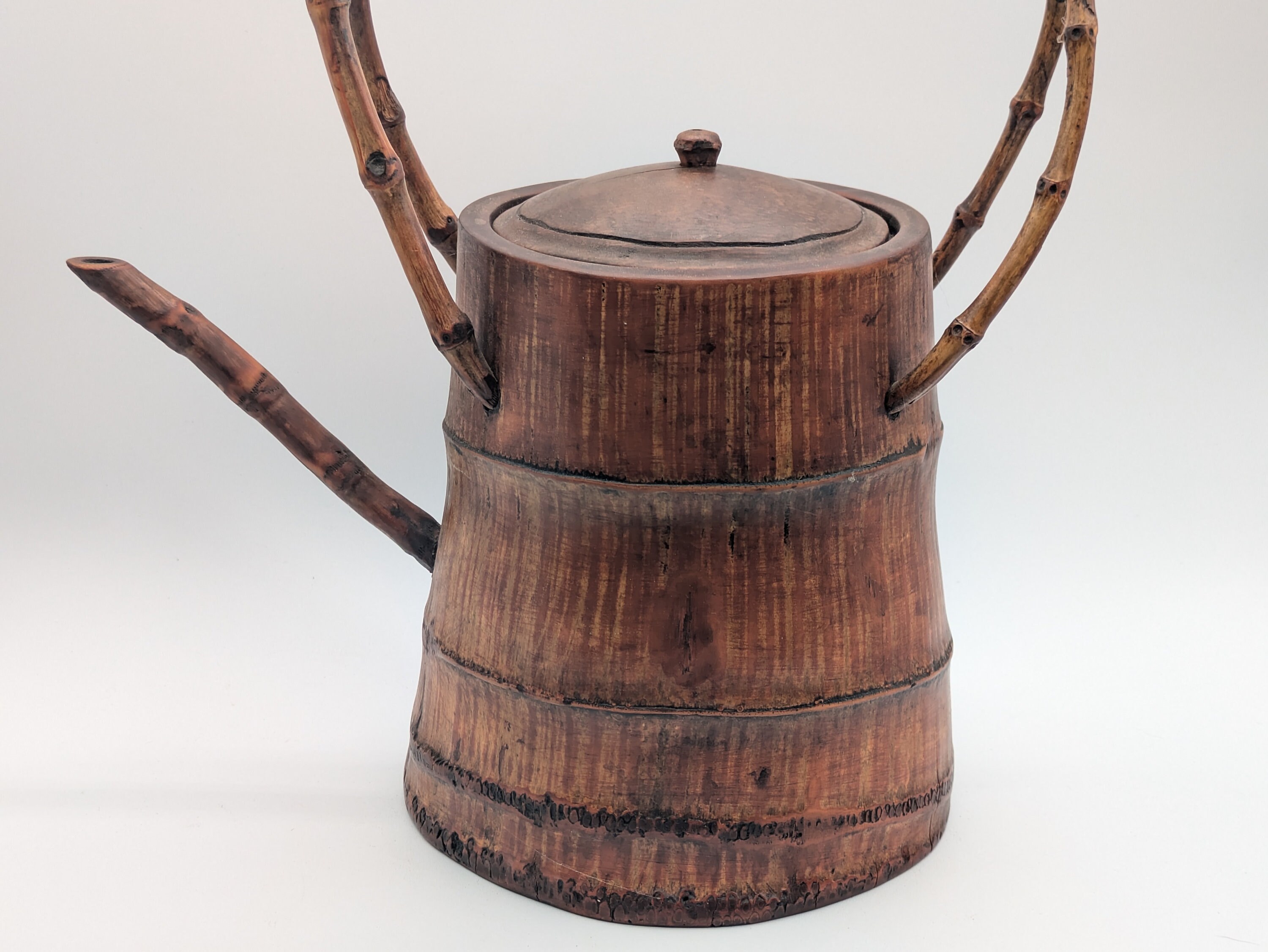 Bamboo Antique Chinese Teapot - Etsy