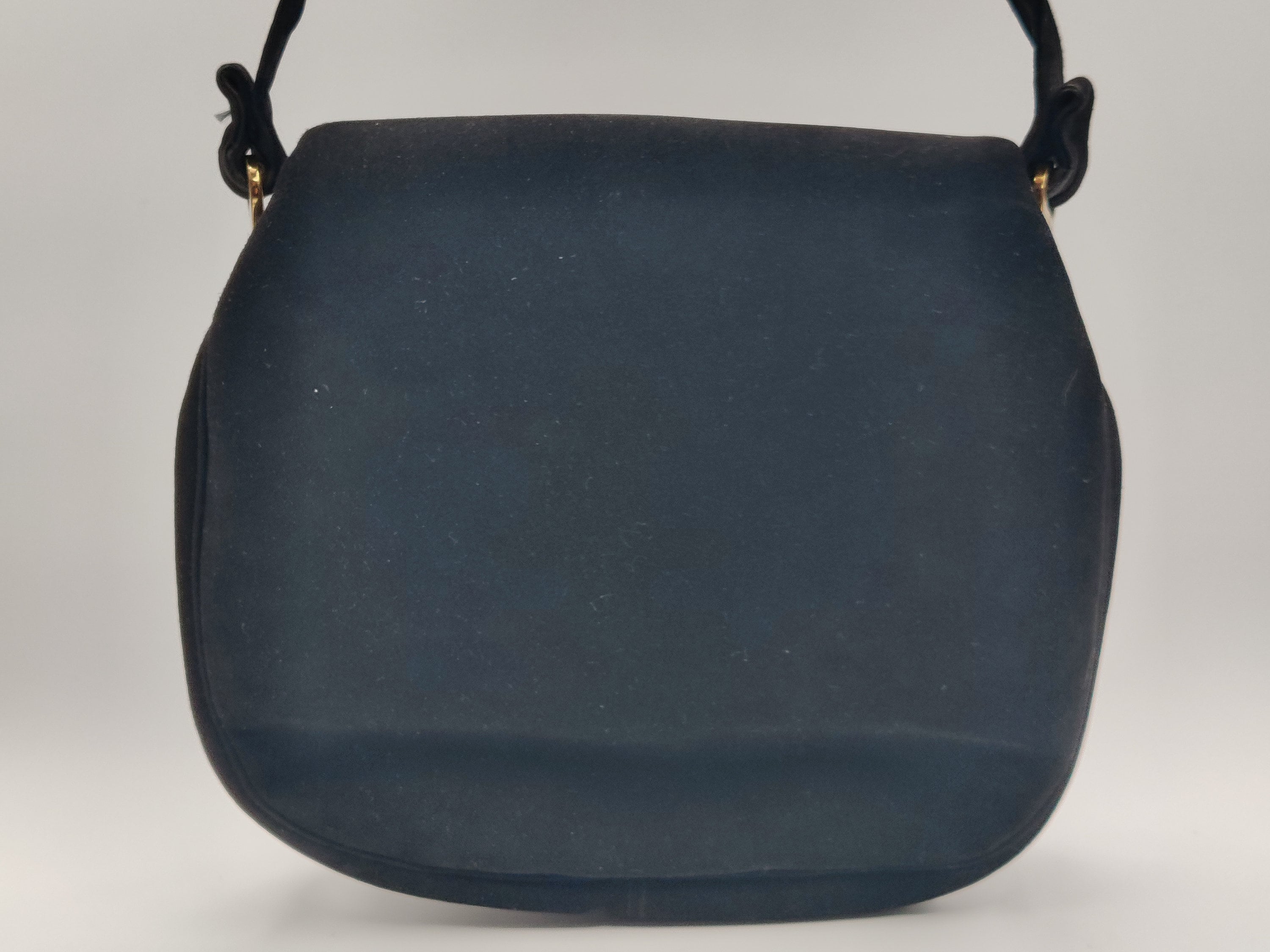 Coblentz Black Suede Gold Frame Handbag - Etsy