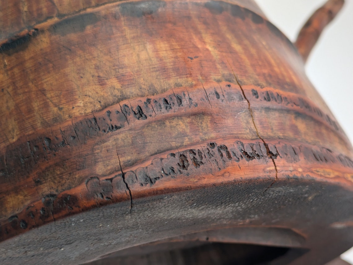 Bamboo Antique Chinese Teapot - Etsy