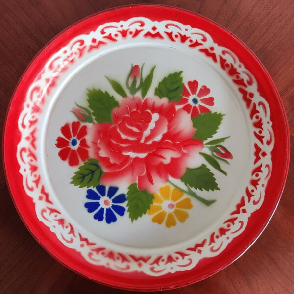 Thai Enamel Tray - Etsy