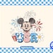 Retro Mickey Mouse PNG 4th July Mickey USA PNG for - Etsy