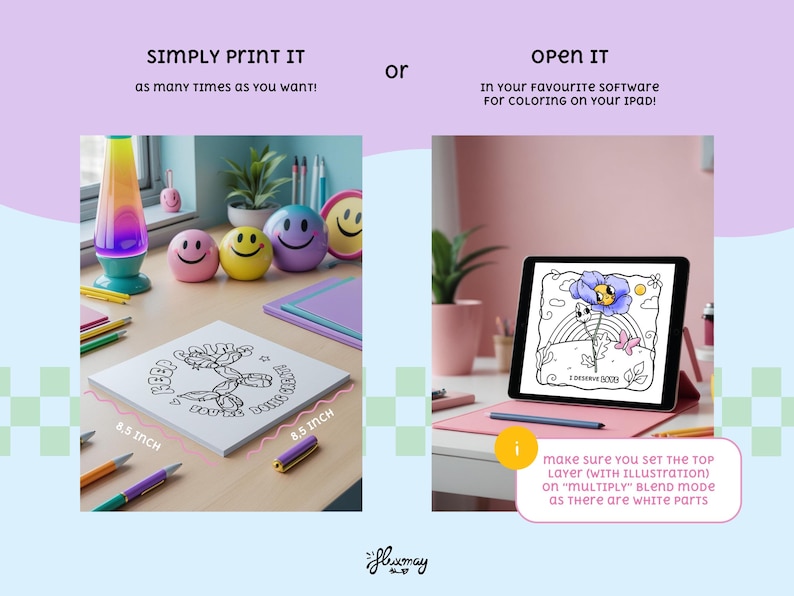 Mental Health Coloring Book: Retro Illustrations for Self-care (PDF ...