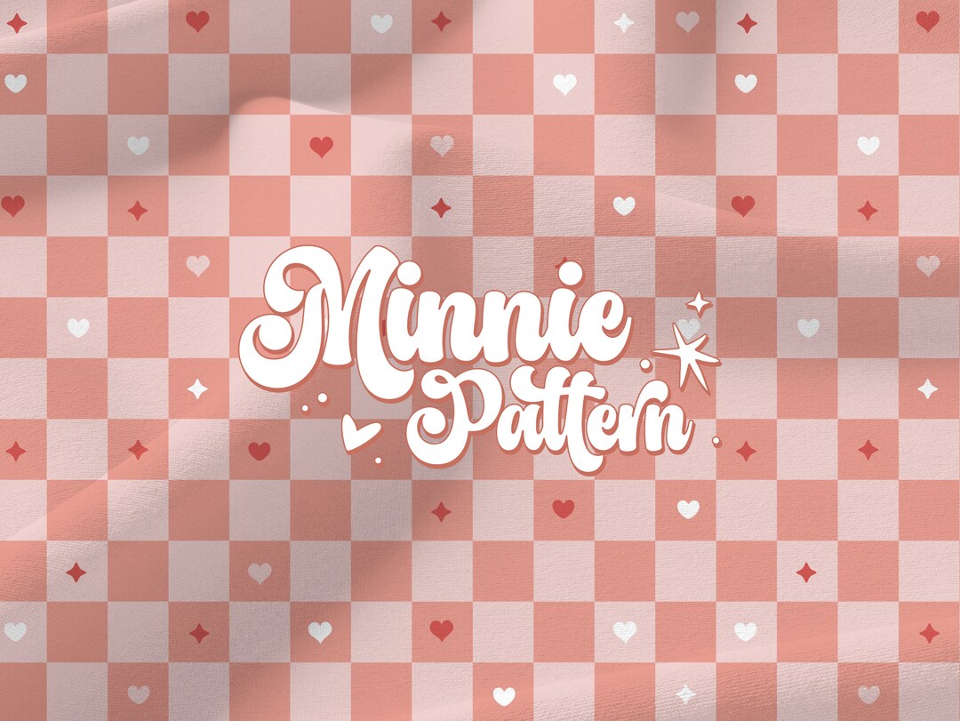 Groovy Retro Pink Checkboard, Abstract Chessboard Seamless Pattern ...