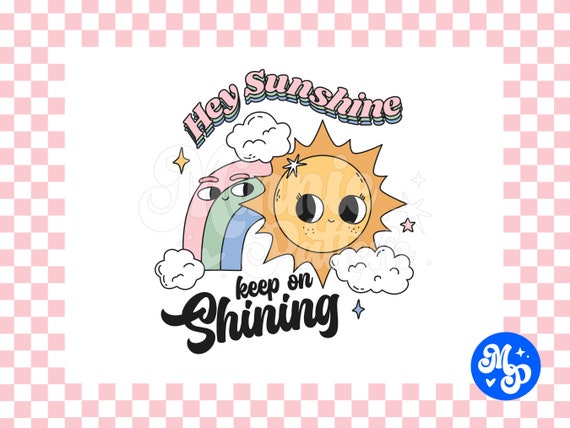 Keep Shining Cartoon