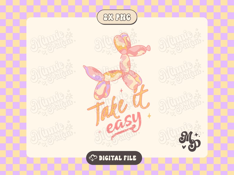 Tómalo con calma png sublimación PNG divertida de salud - Etsy México