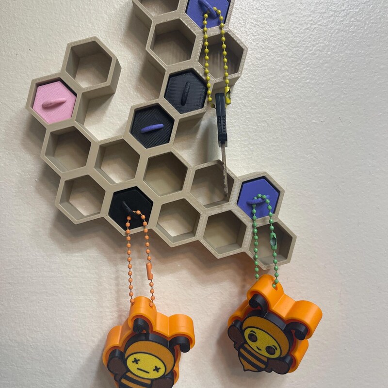 Honeycomb Key Holder - Etsy