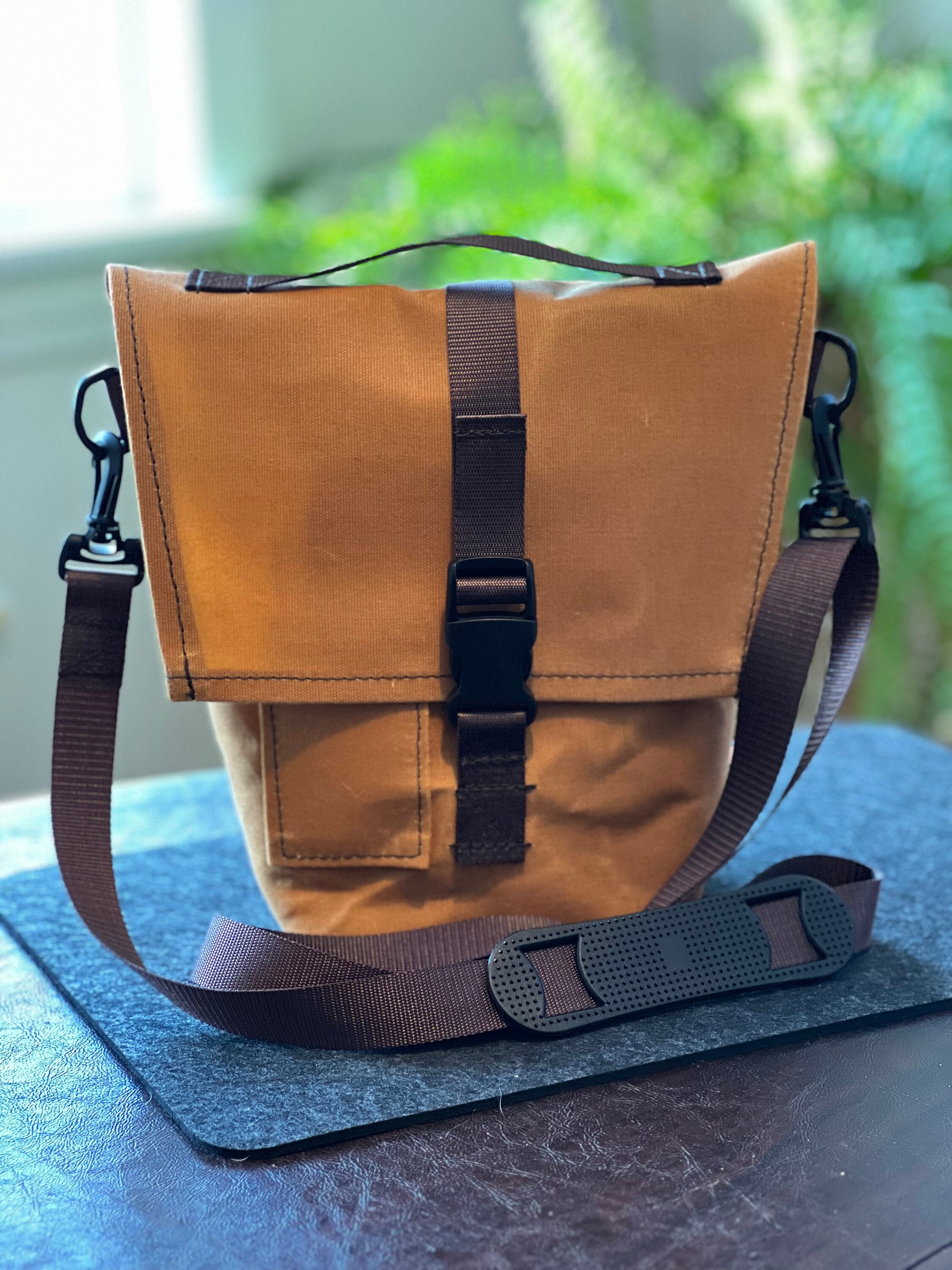 Waxed Canvas Foraging Bag - Etsy