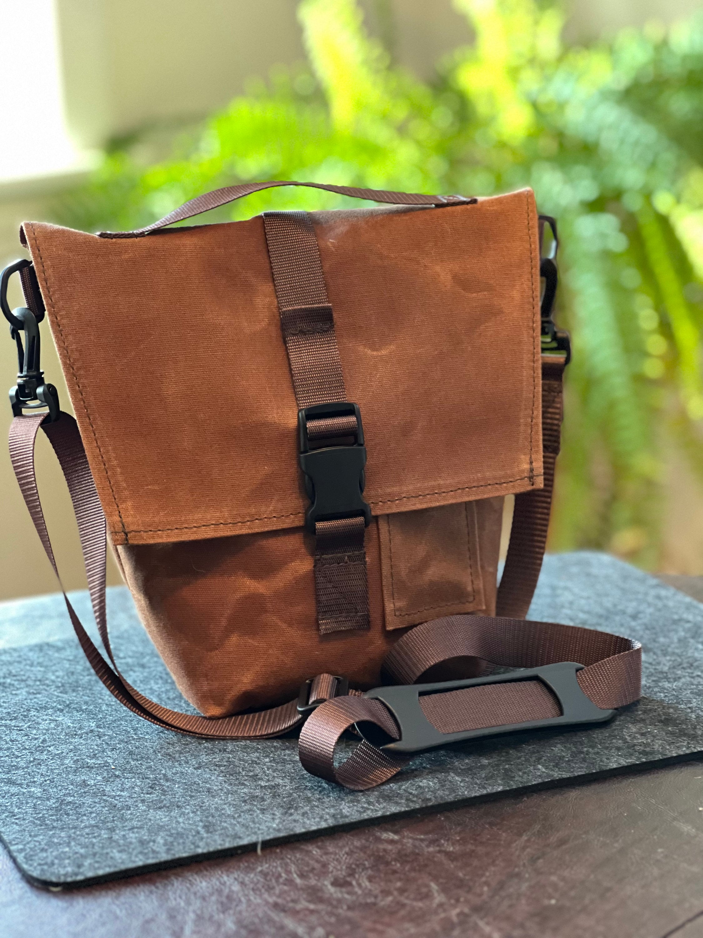 Waxed Canvas Foraging Bag - Etsy