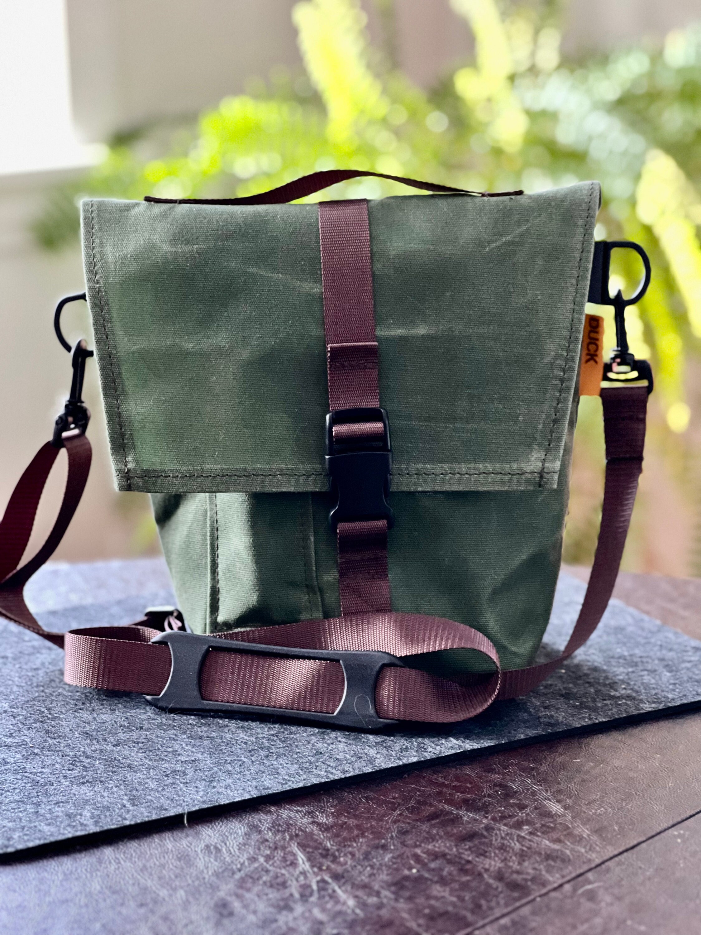 Waxed Canvas Foraging Bag - Etsy