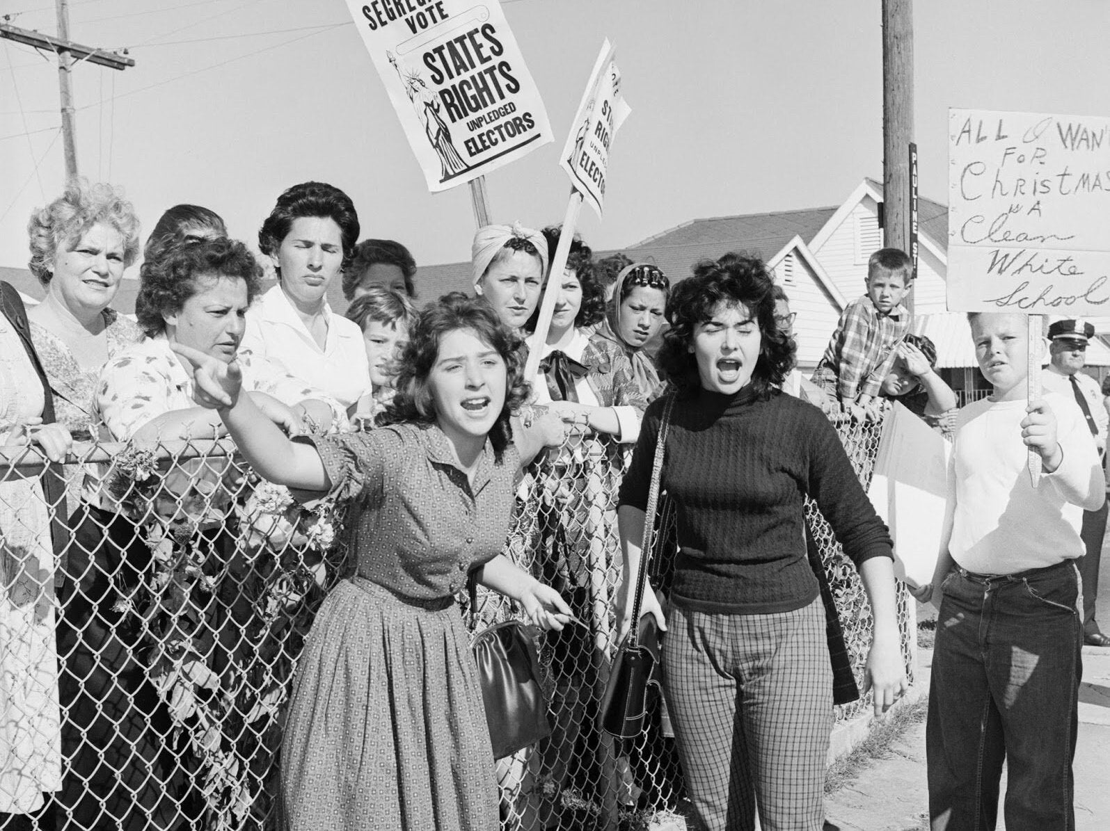 Americans Protest Ruby Bridges First Black Child to - Etsy