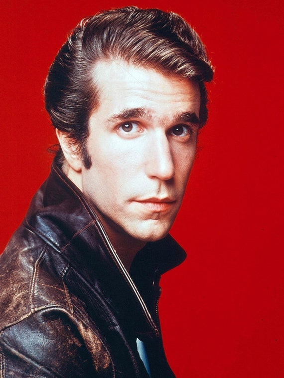 Fonzie Happy Days Poster