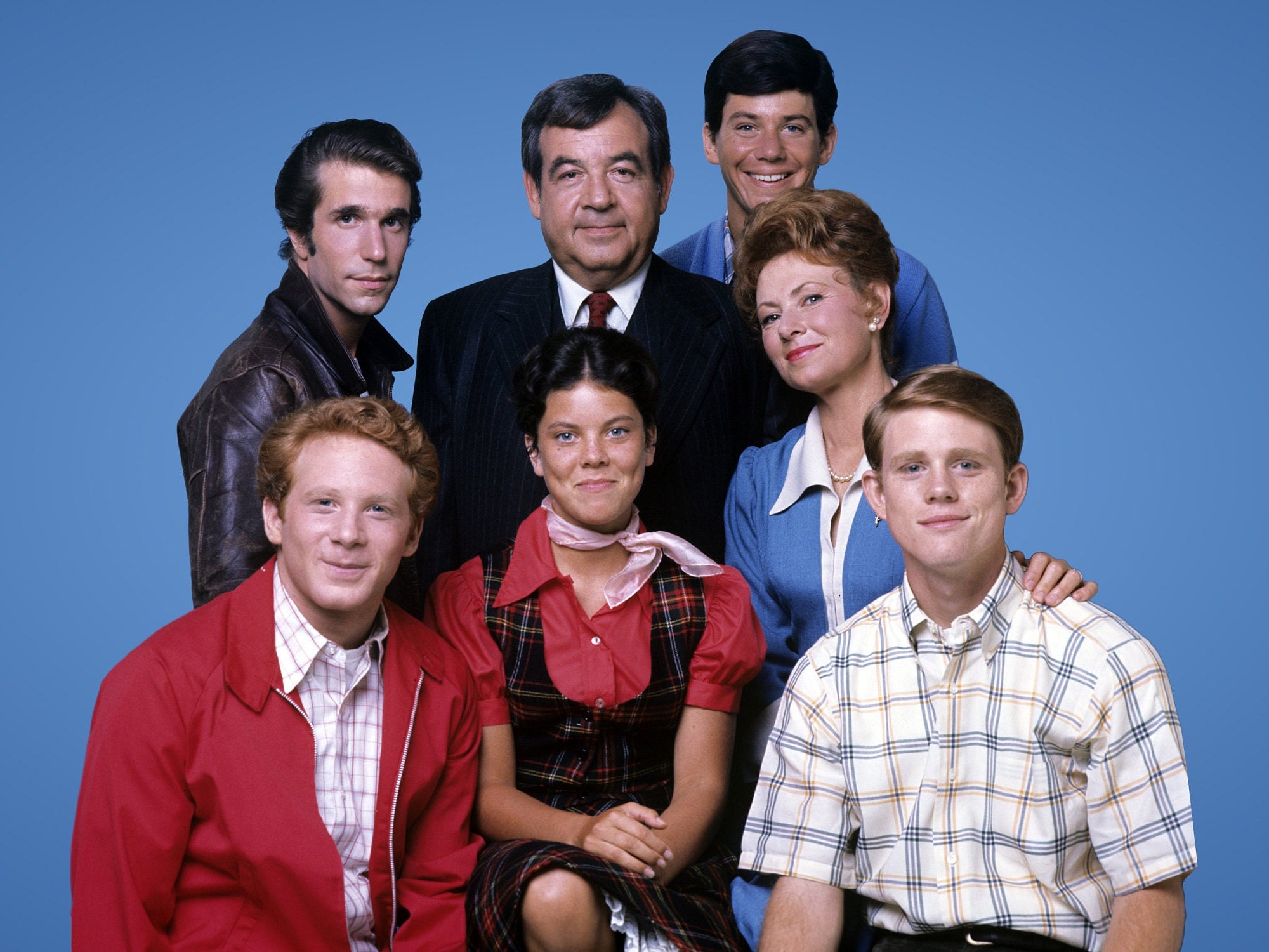 Cast of Classic TV Show Happy Days Ron Howard Henry Winker - Etsy