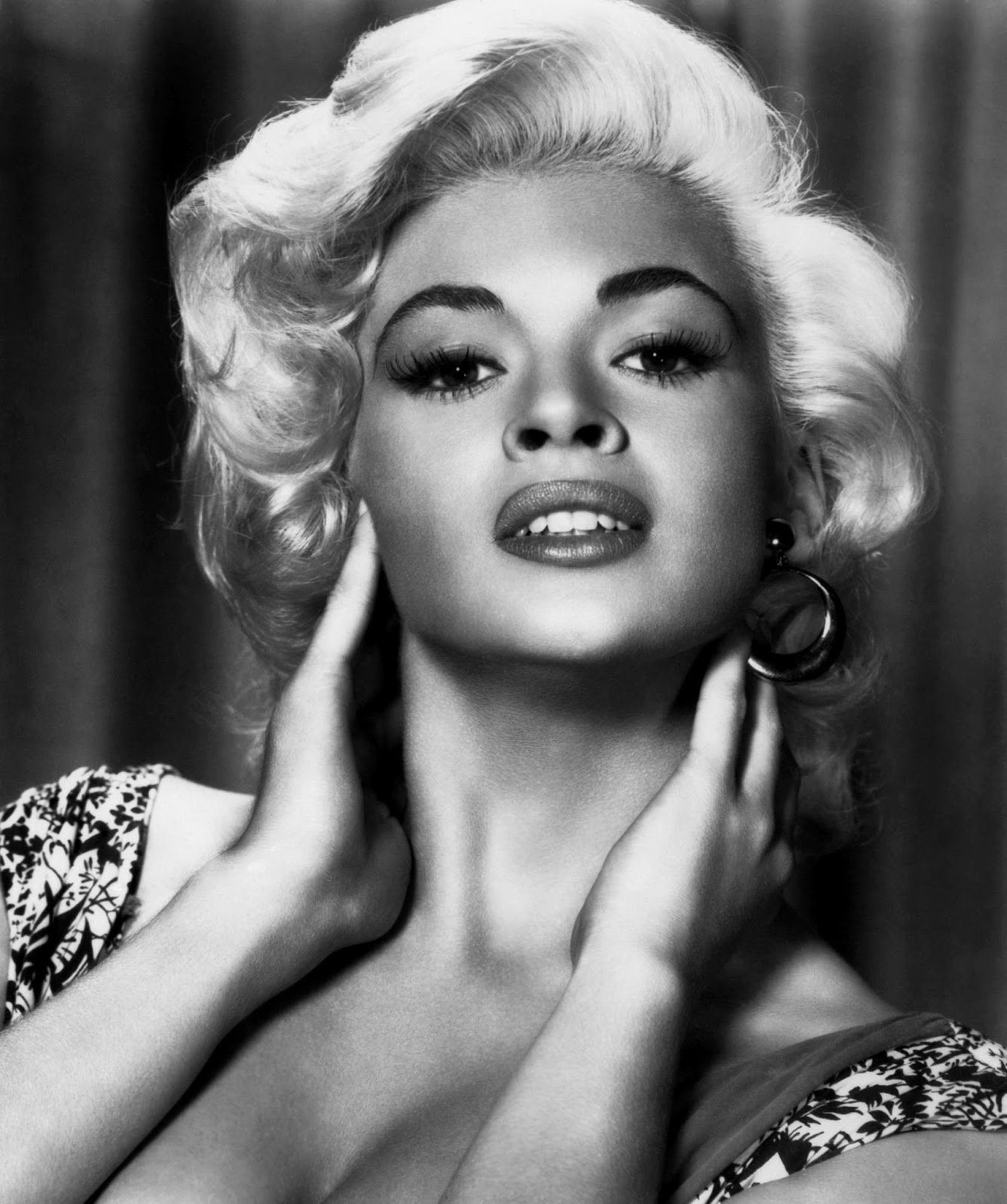Classic 1950s Pin Up Of Model And Actress Jayne Mansfield Publicity