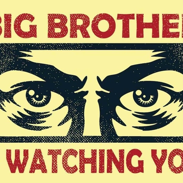 1984 Big Brother Poster - Etsy