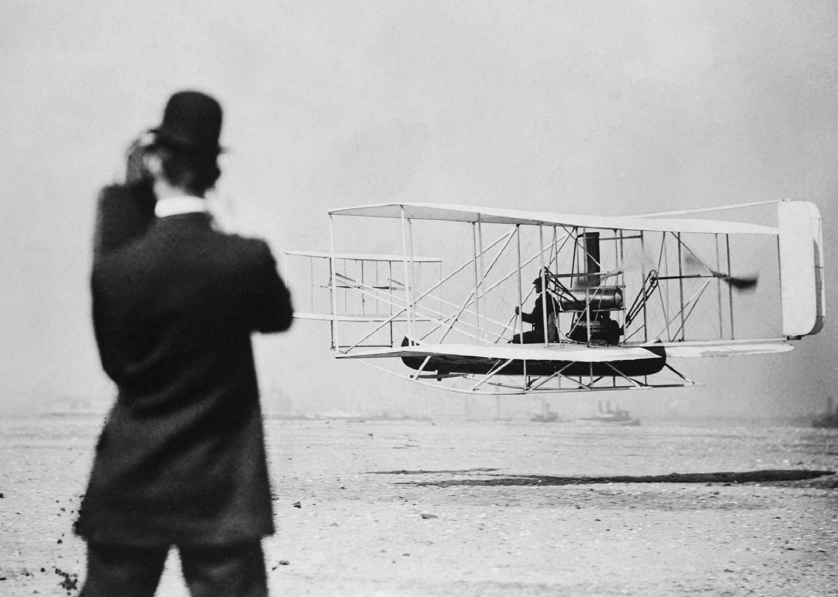 WRIGHT BROTHERS KITTY Hawk First Flight Historic Inspirational Poster ...