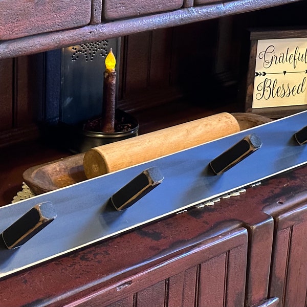 Primitive Peg Rack - Etsy