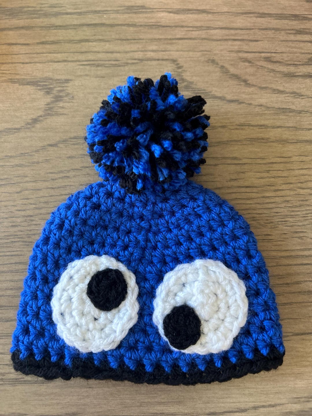 Blue Monster Hat - Etsy