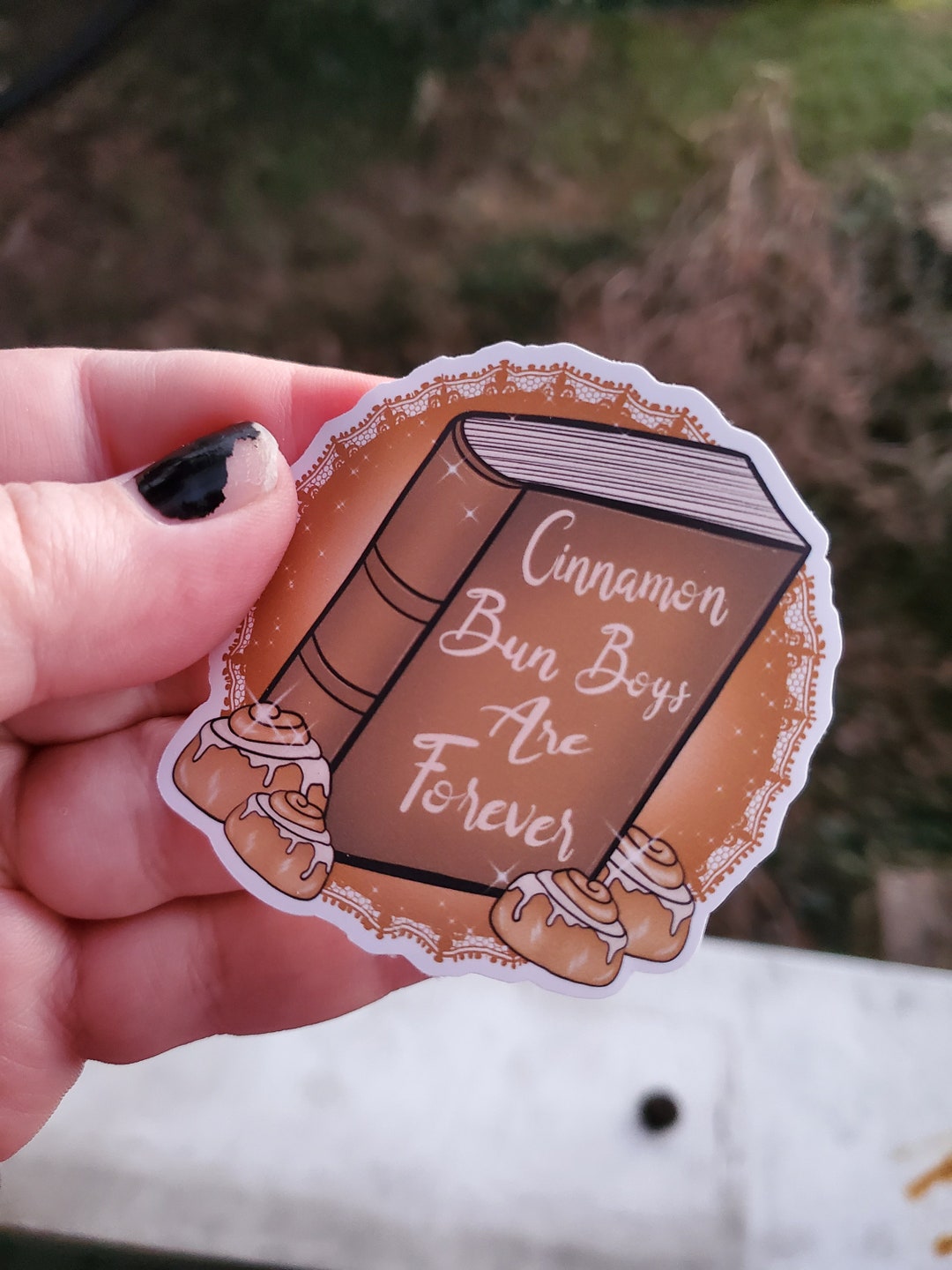 Cinnamon Bun Boys Are Forever Sticker - Etsy