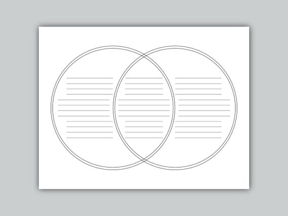 Double Venn Diagram Template