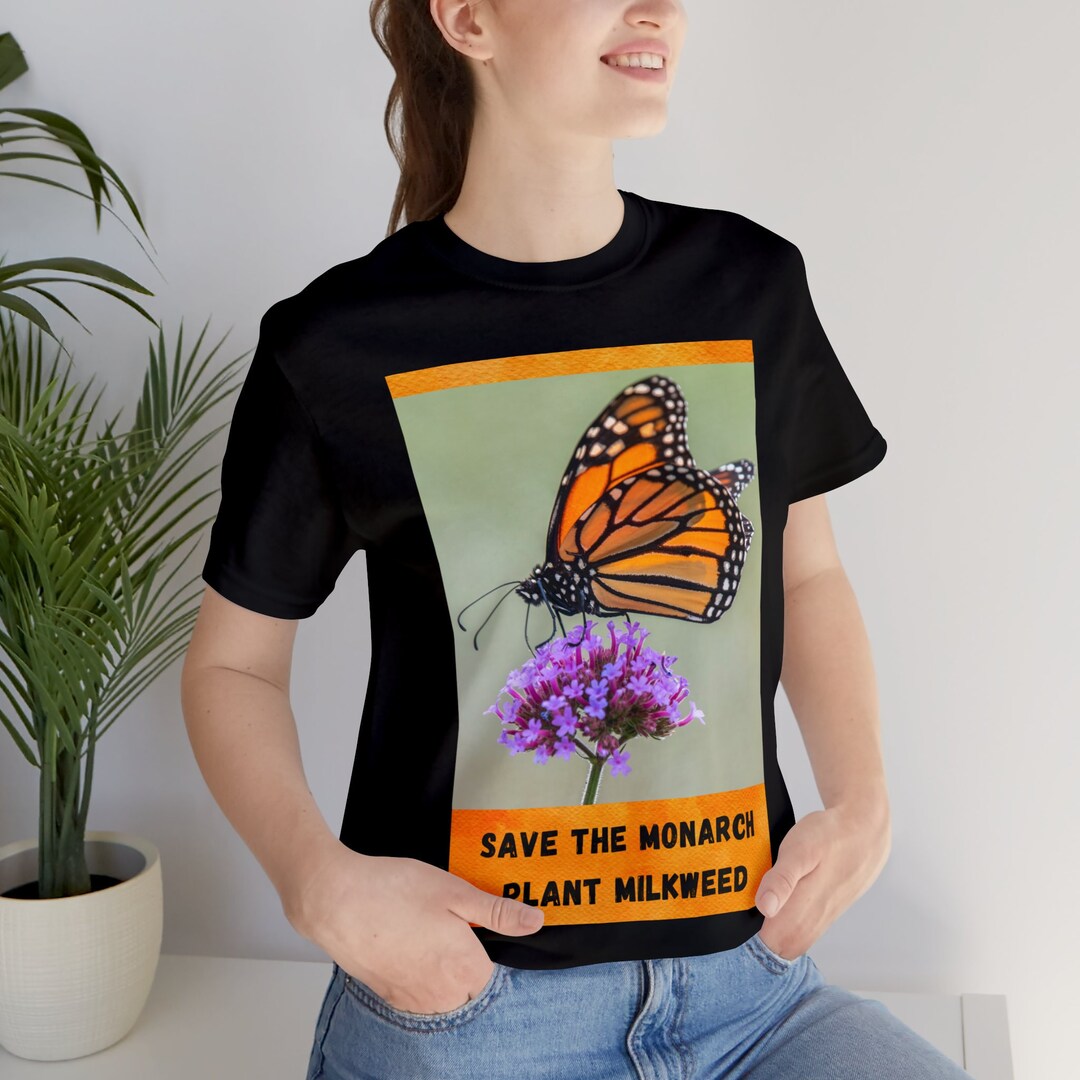 Butterfly Shirt Monarch Butterfly Shirt Monarch Tee Birthday Gift Mom ...