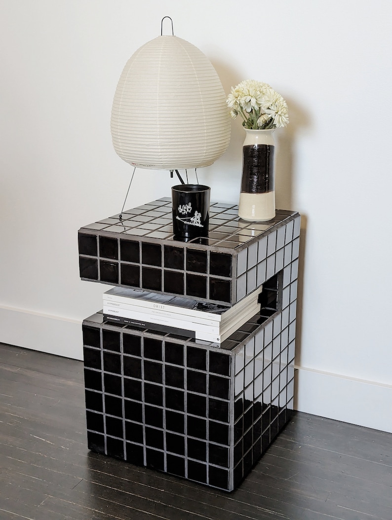 Tiled Side Table Build Plans - Etsy