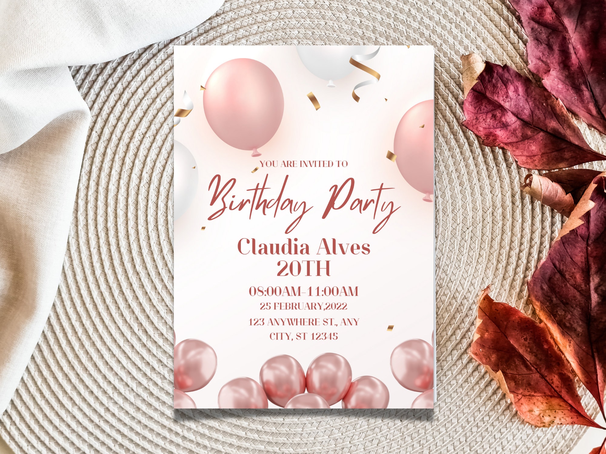 Birthday Party Invitation - Etsy