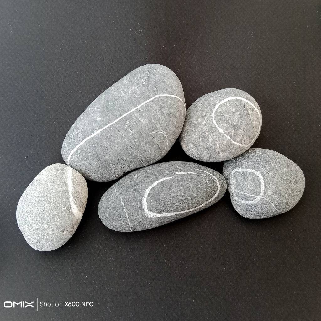 5 Medium Rocks for Aquascaping Hardscaping Fish Tanks, Stones for Vases ...