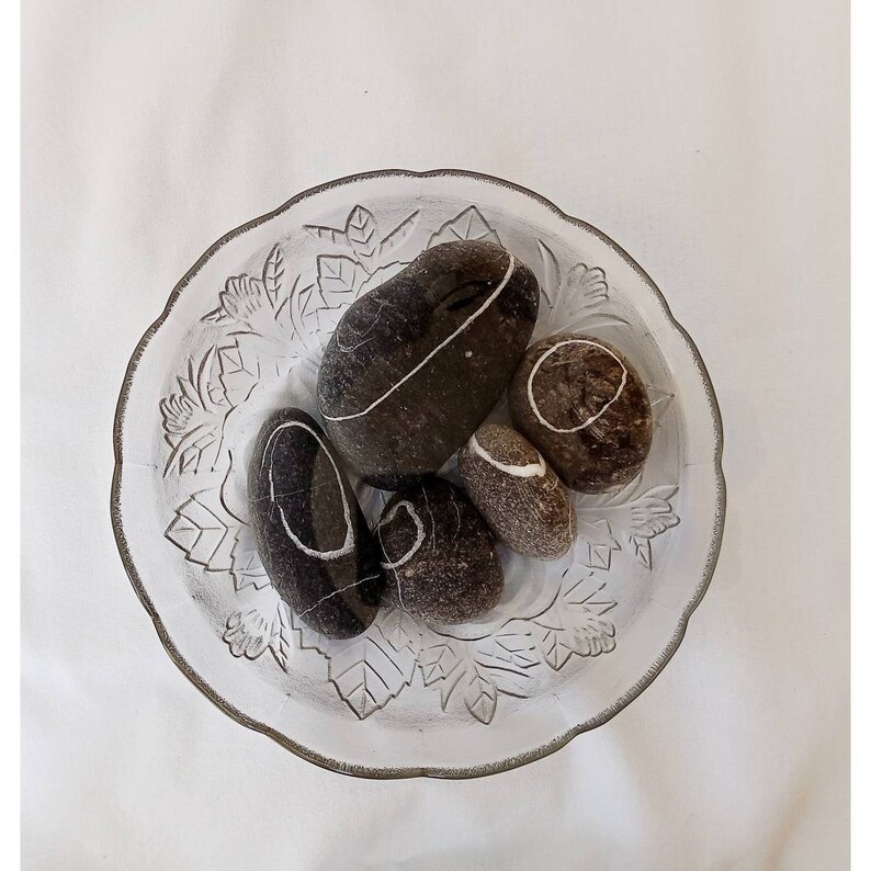 5 Medium Rocks for Aquascaping Hardscaping Fish Tanks, Stones for Vases ...