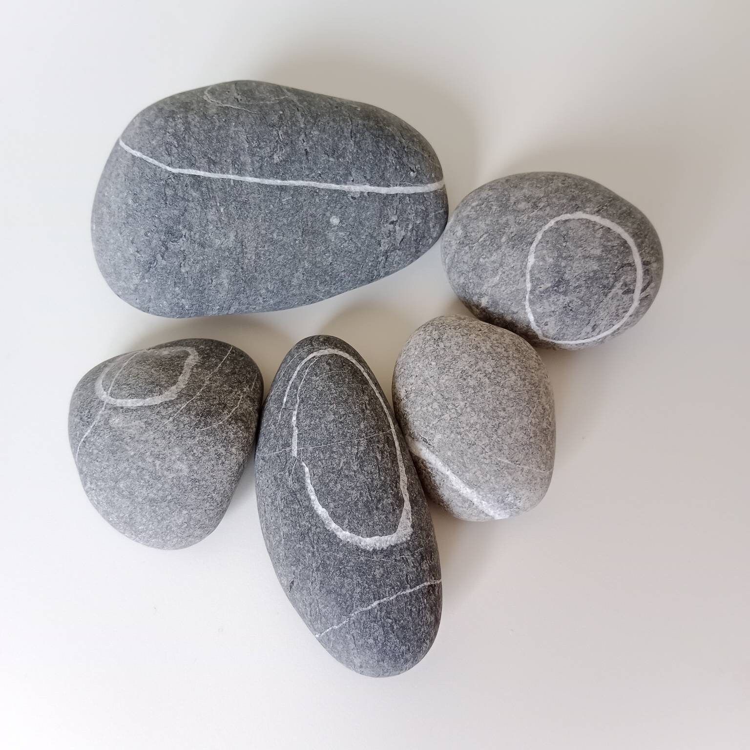 5 Medium Rocks for Aquascaping Hardscaping Fish Tanks, Stones for Vases ...