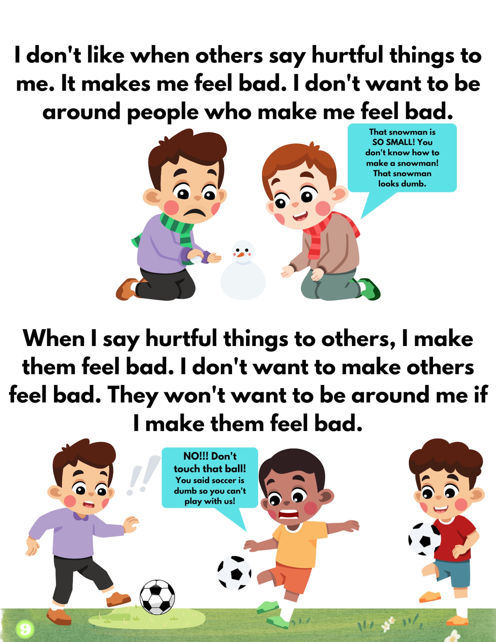 Hurtful Words Social Story- When My Words Hurt Someone - Etsy