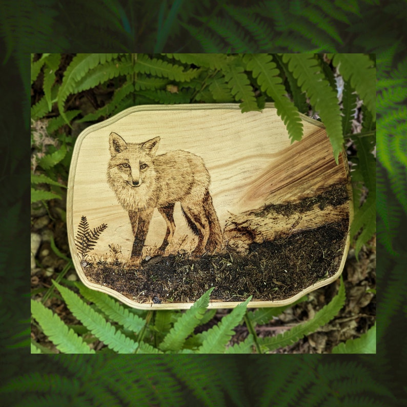 Wildlife Woodburning Art - Etsy