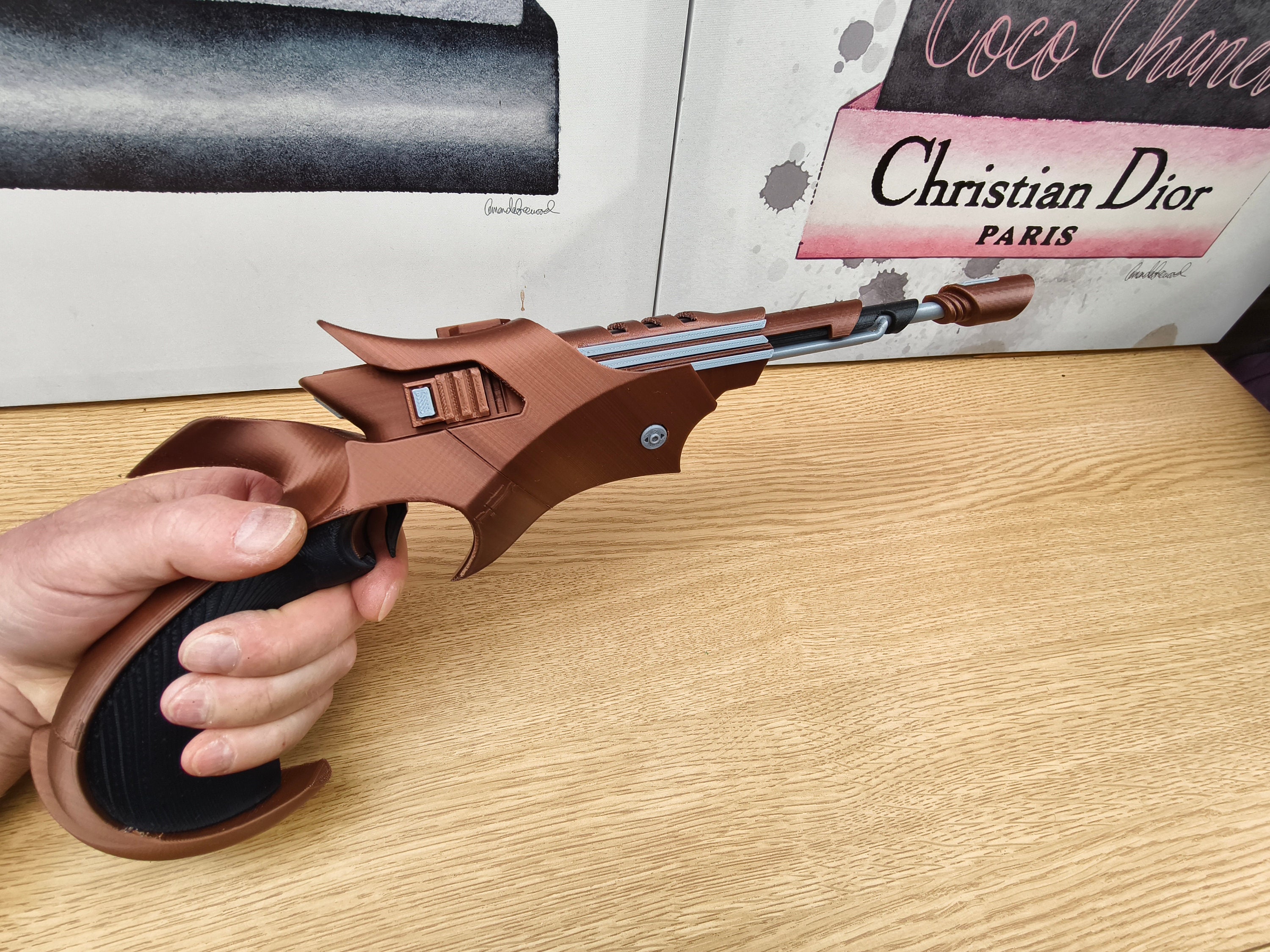 Klingon Disruptor - /cosplay/prop/3d Printed - Etsy