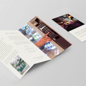 Editable Vending Machine Brochure Template: Small Business Marketing ...