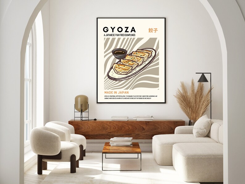 Japanese Food Poster, Set of 3 Digital Prints, Printable Wall Art, Home ...