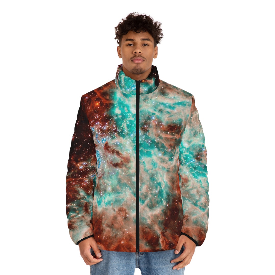 Puffer Jacket the Crab Nebula NASA Photography - Etsy