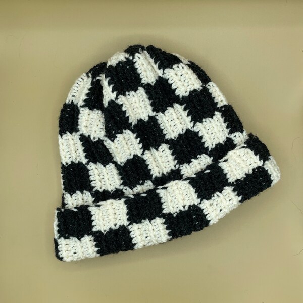Girls Checkered Hat - Etsy