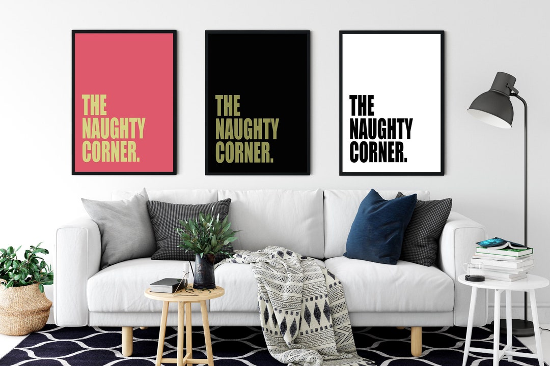 Motivational Quotes to Inspire | the Naughty Corner Wall Art | Vertical ...