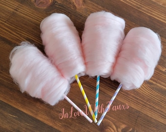 Mini Cotton Candy , Fake Food Props and Coffee Bar Decor , Fake Cotton ...