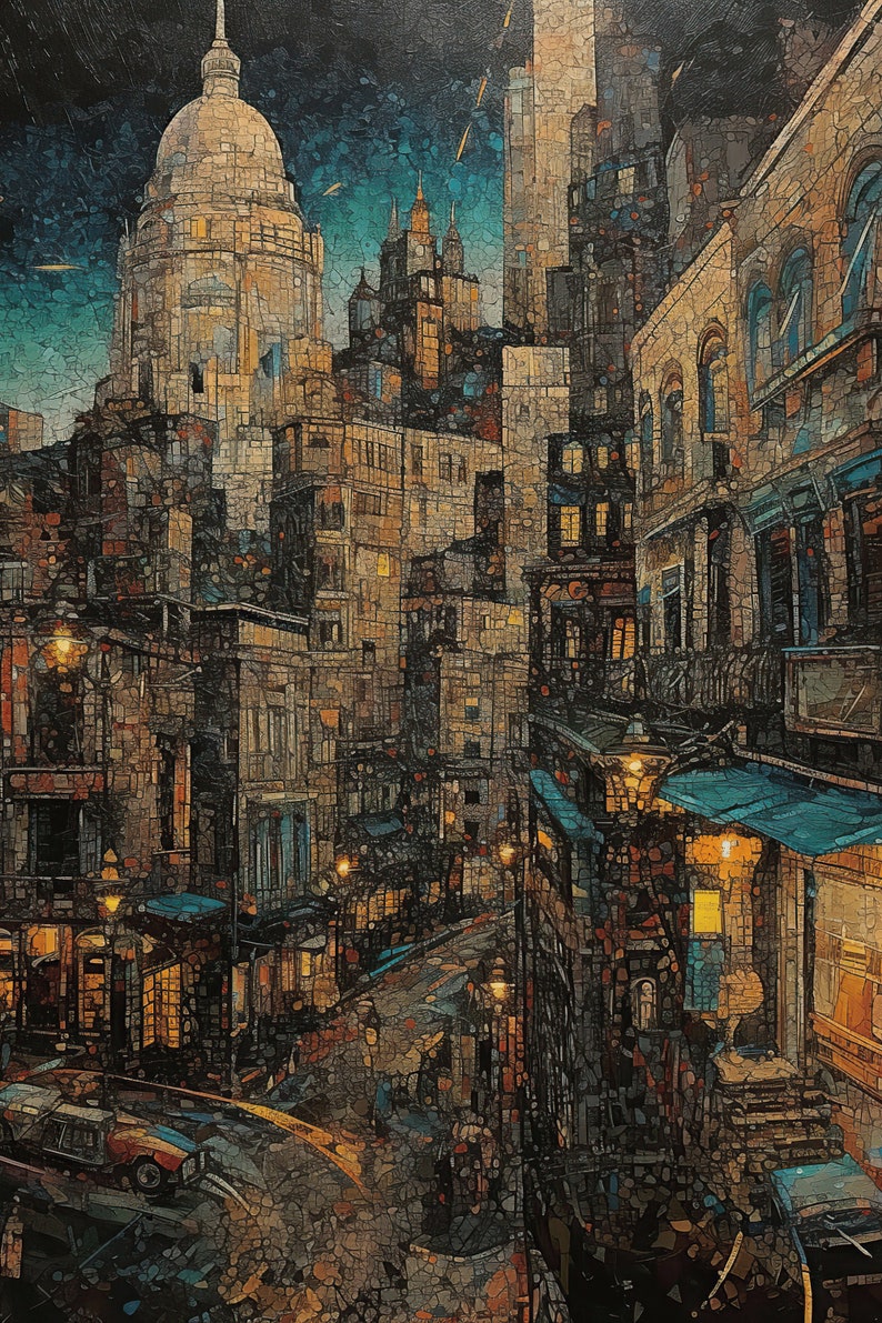 Instant Download Printable Ai-generated Abstract Digital Wall - Etsy