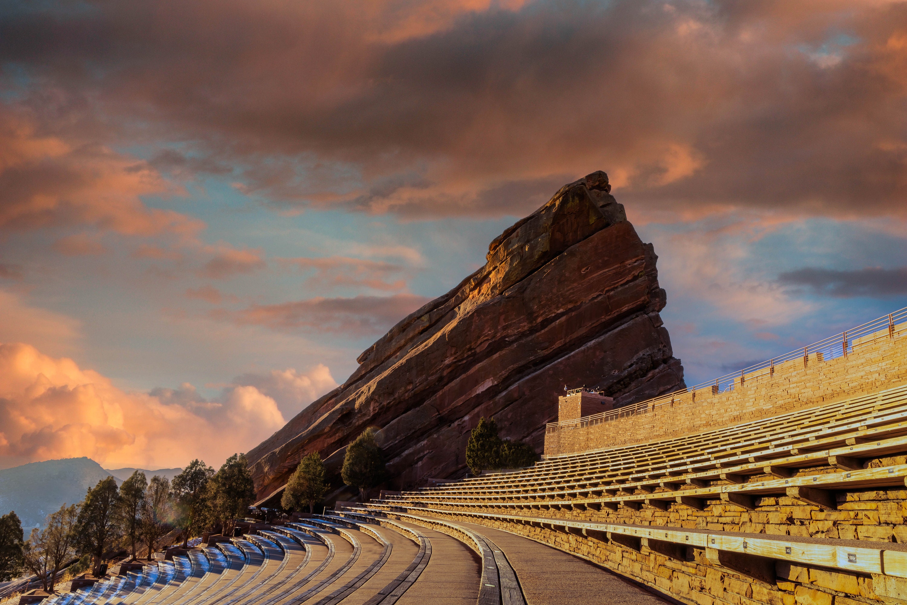 Red Rocks Amphitheater Denver Colorado Canvas Print, Acrylic Print ...