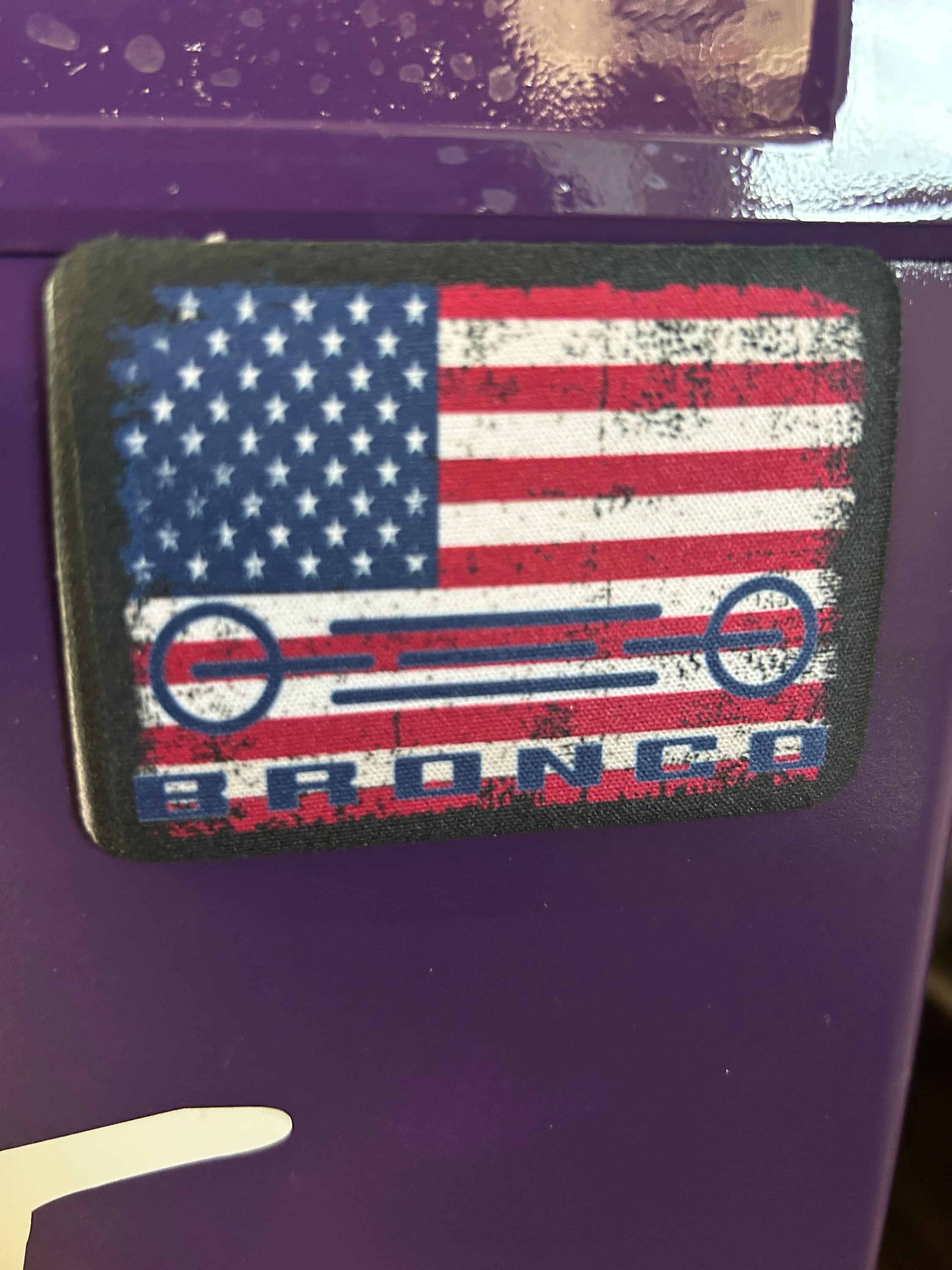 Ford Bronco Fabric Magnets, Bucking Bronco Set of 5 - Etsy