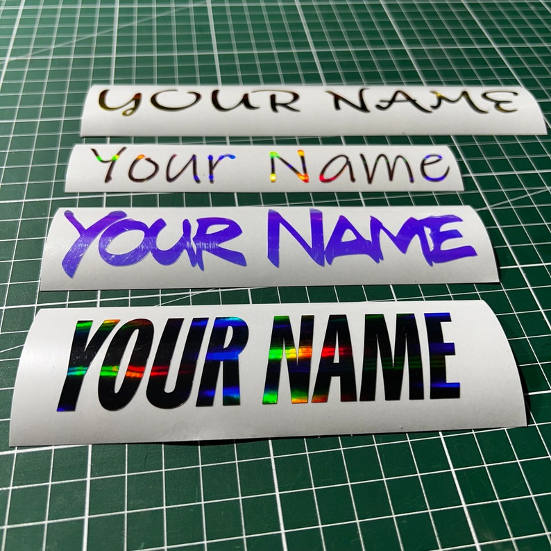 Custom Name Helmet Sticker | Decal, Sticker, Personalized Motorcycle ...
