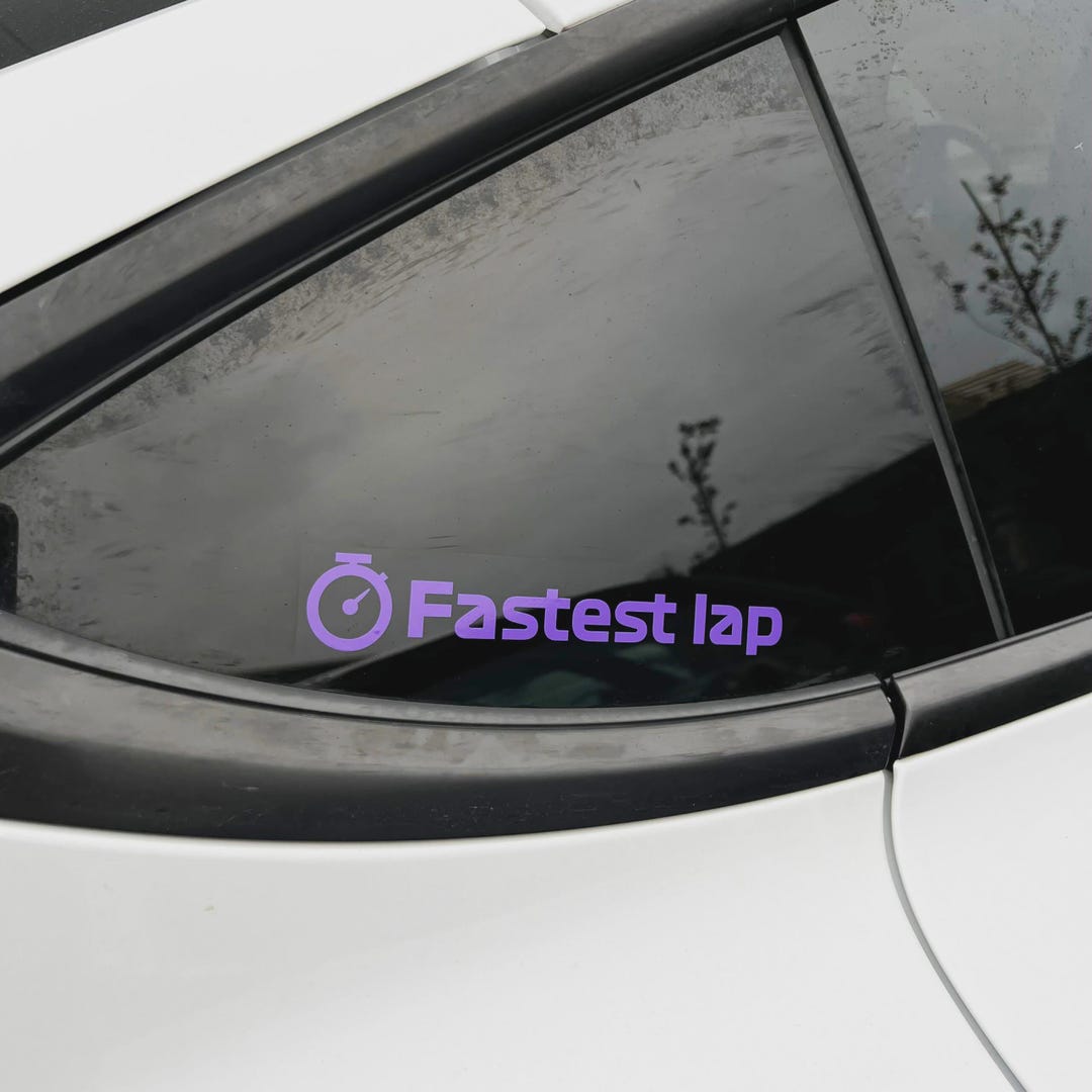 Formula One - Fastest Lap - Vinyl Waterproof Sticker | Formula 1 ...
