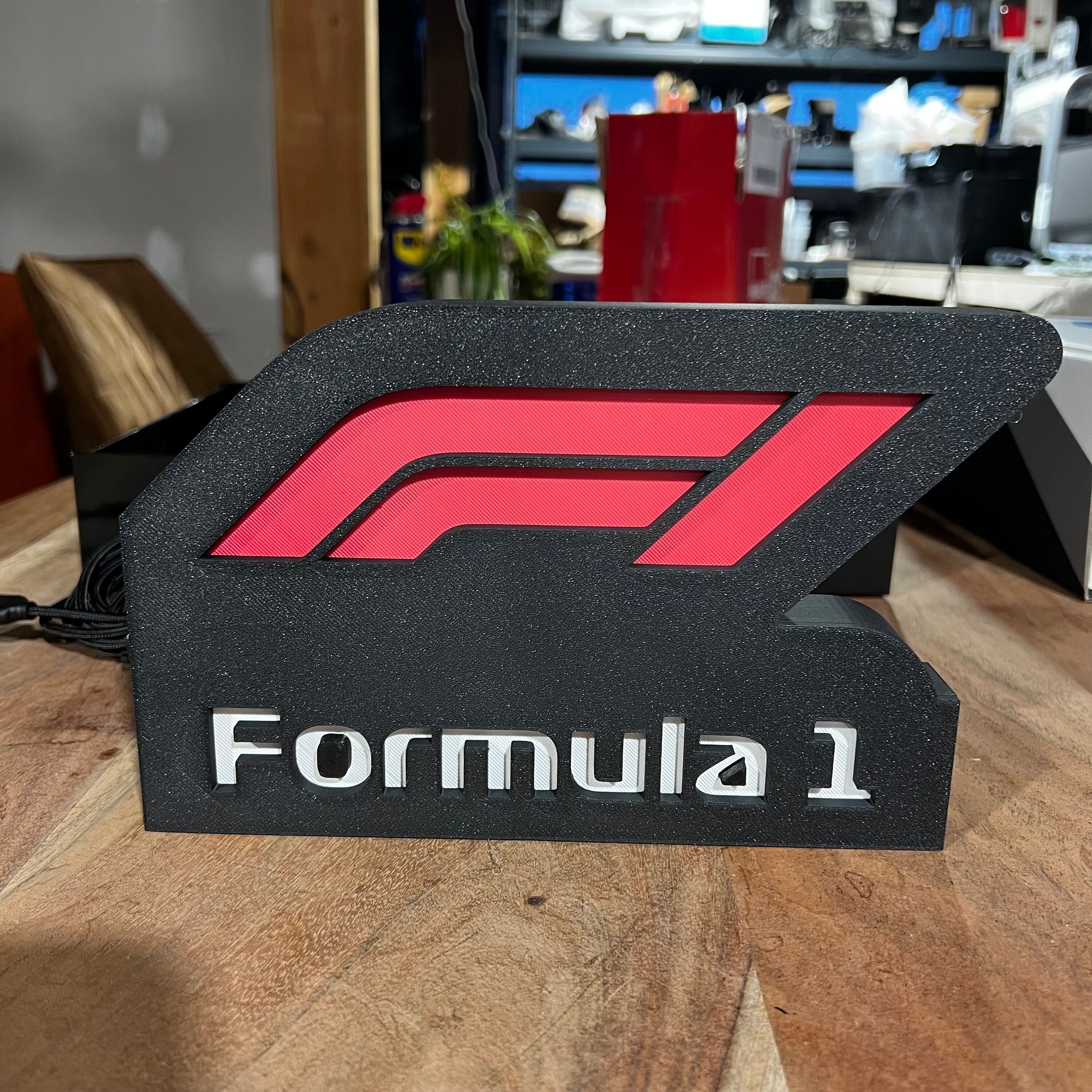 F1 Formula One RGB Led Light Box Fan Art Controller - Etsy