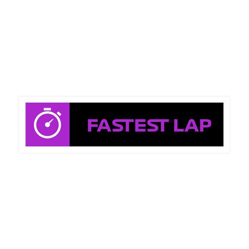 Formula One Fastest Lap Vinyl Waterproof Sticker Formula - Etsy