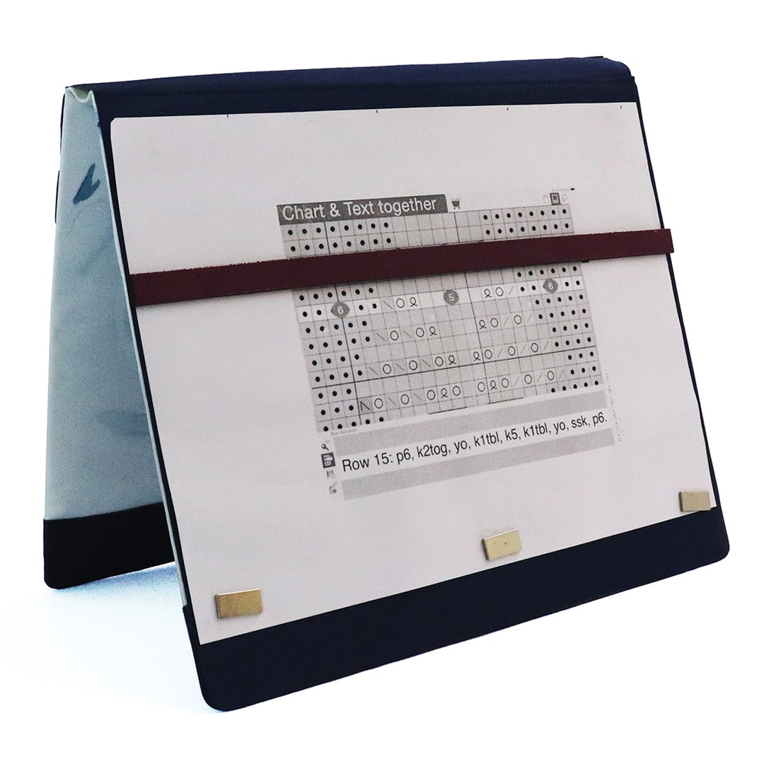 Knitpro Blossom Knitting Chart Keeper Fold-up Style: Large - Etsy UK