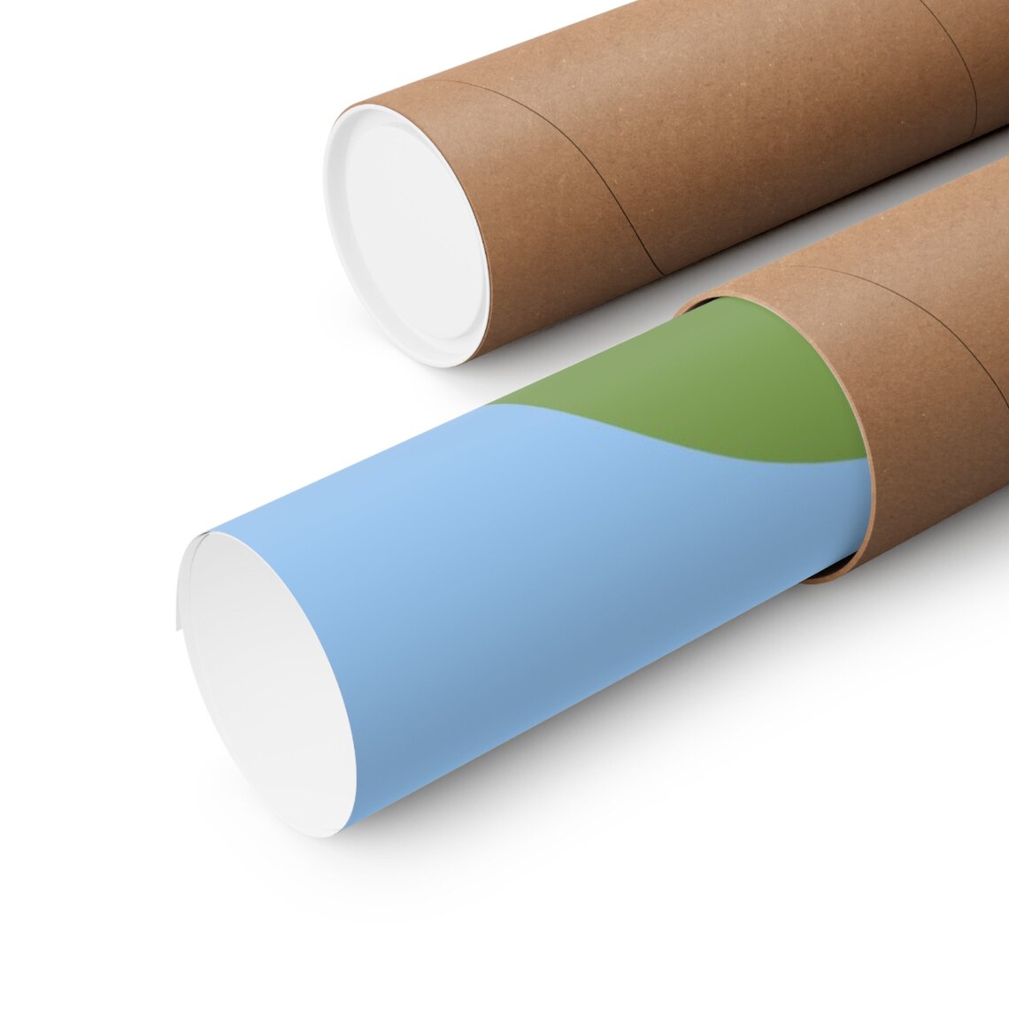 Yellow Cliffs Sunrise Art Print Minimalist Landscape, Abstract Nature ...