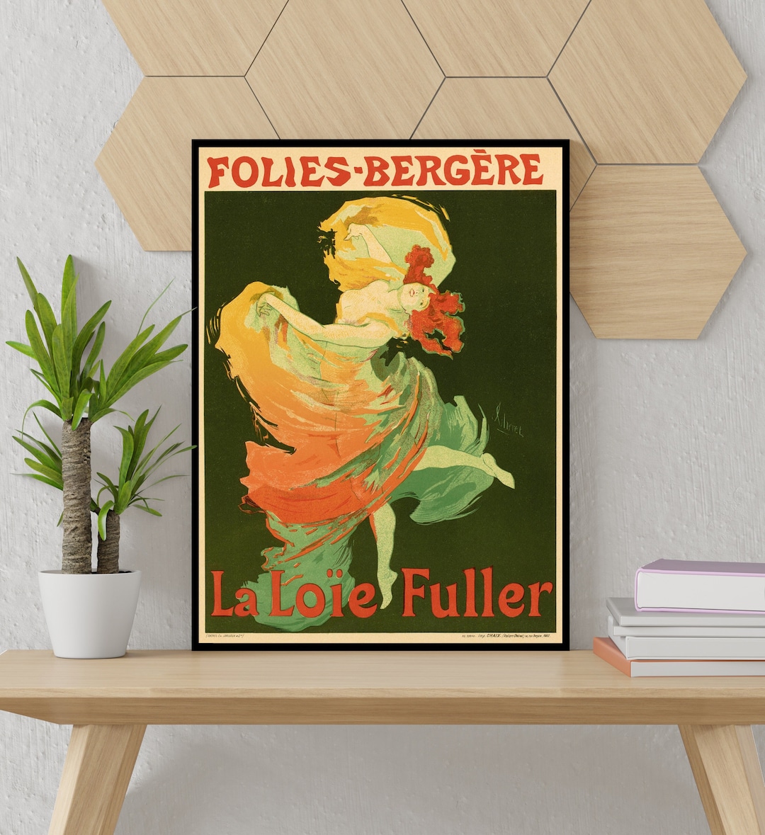 Folies Bergere Poster Art Print | Fine Art Print, Art Gallery Poster ...