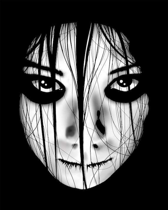 Ghost Girl Face