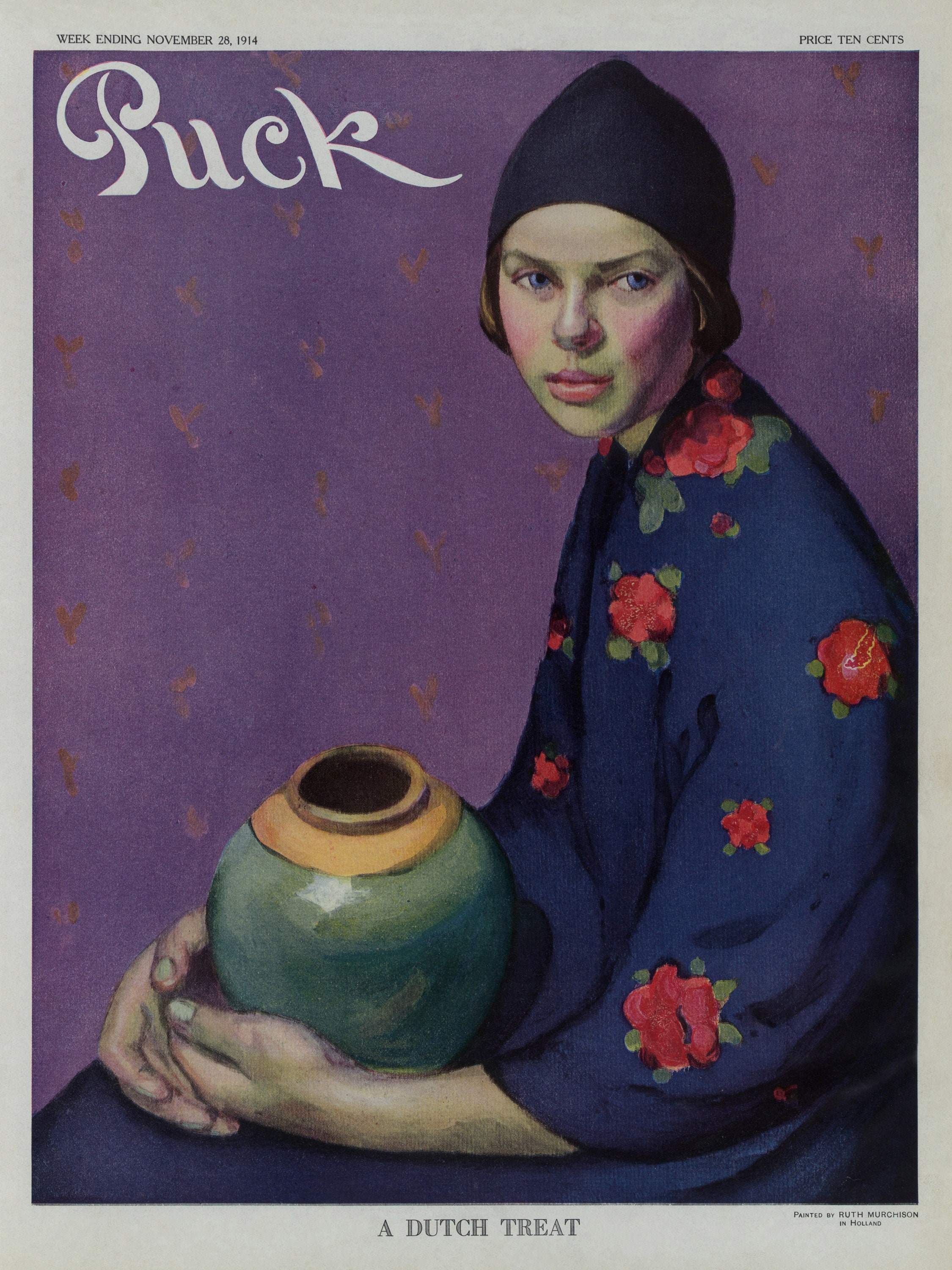 Puck Magazine Cover Art Poster Vintage Art, Retro Illustration, Old ...
